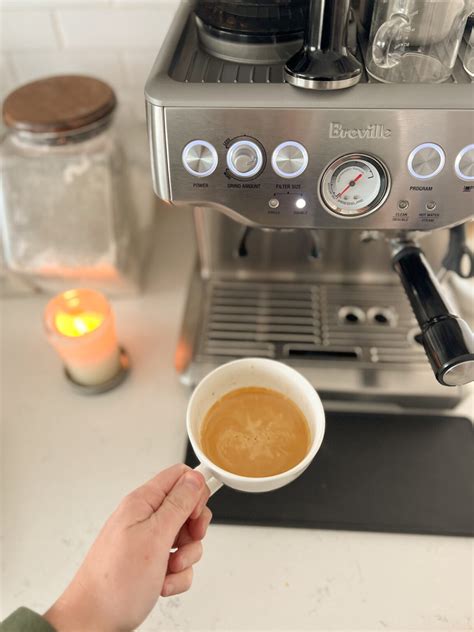 How To Use The Breville Barista Express To Make A Latte Full Hearted Home