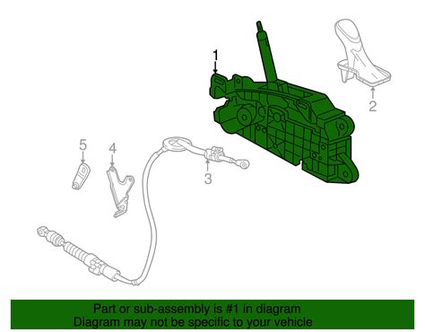 2014 2019 Cadillac Cts Automatic Transmission Shift Lever Assembly