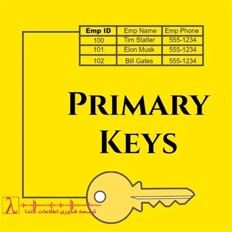 پیدا کردن تمام کلیدهای اصلی Primary Key در یک دیتابیس توسعه فناوری اطلاعات لاندا