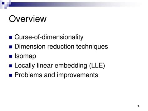 Ppt Nonlinear Dimensionality Reduction Powerpoint Presentation Free Download Id 1445285