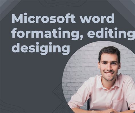 Do Microsoft Word Document Editing And Formatting By Muzzamilqamar Fiverr