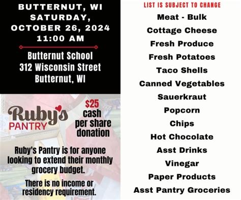 Rubys Pantry Butternut Wi