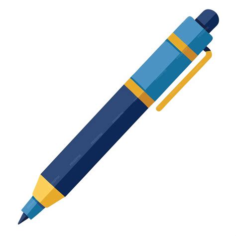 Pen Clipart Cartoon Illustration Vector Premium Ai Generated Vector