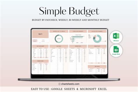 Personal Finance Tracker Excel Graphic By ChartSheets Creative Fabrica
