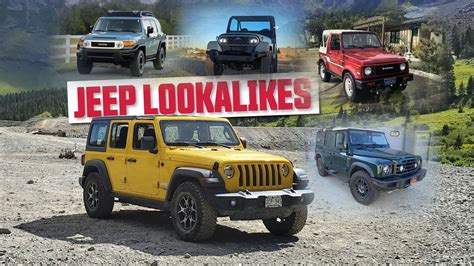Cars Similar To The Jeep Wrangler Alternatives To An Off Road Icon