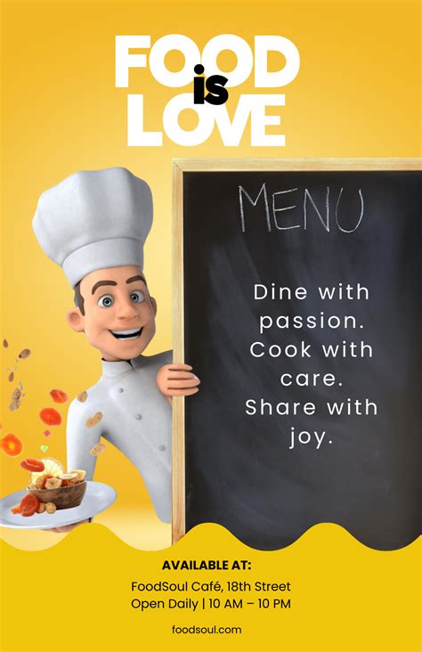 Free Prevention Of Food Wastage Poster Template To Edit Online