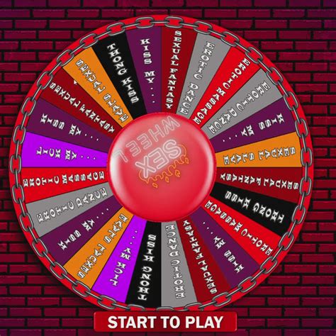 Erotic Spin The Wheel Foreplay Game The Game Room