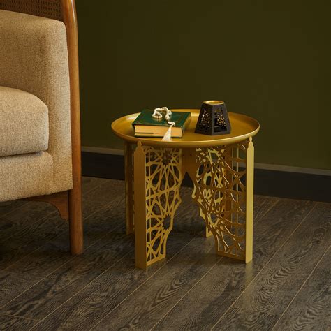 Emas S Metal Islamic Side Table Wamz014 Wall Art Istanbul