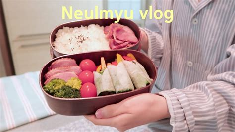 Eng Vlog 점심 도시락 모음 🍱 훈제오리 무쌈말이 김밥 만들고 도시락 싸는 자취 요리 일상 김밥 콩국수 Youtube