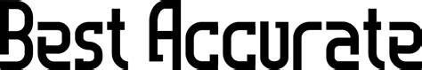 Best Accurate Font