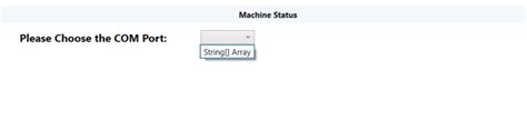 wpf databinding c observablecollection serialport to combobox