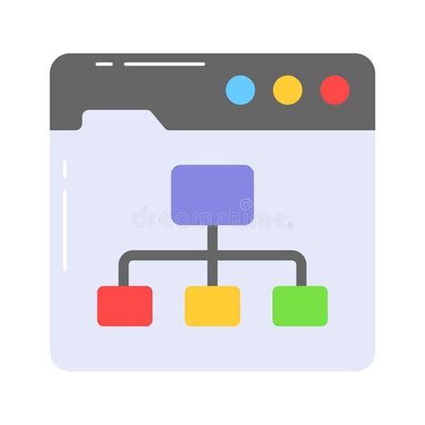 Data Flow Chart Vector Design In Modern Style Algorithm Stock Vector