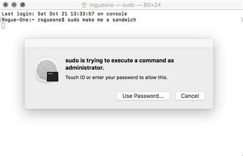 how to use sudo with touch id on your mac imore