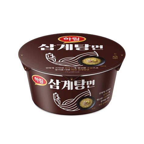 하림 삼계탕면 대컵 배민 장보기∙쇼핑