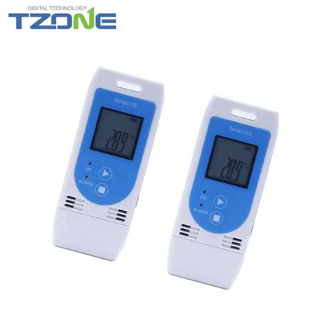 USB Temperature And Humidity Data Logger Recorder Monitor With LCD Display With Calibration