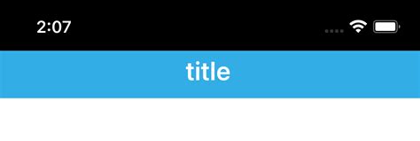 [ios] navigationbar 의 색상이statusbar 까지 적용되지 않을때