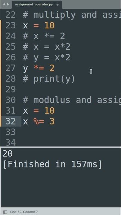 Modulus And Assign Operator Shorts Shortsfeed Python Pythontutorial