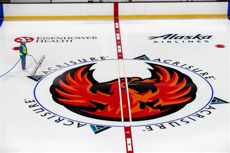Photos First Look Of Center Ice Inside Acrisure Arena