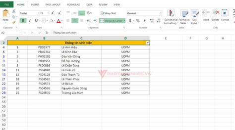 Hướng Dẫn Sử Dụng Filter Trong Excel để Lọc Dữ Liệu