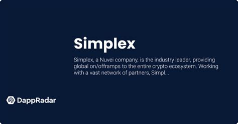 Simplex Project Overview Analytics And Data Dappradar