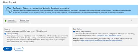 Netscaler Console Cloud Connect Netscaler Application Delivery Management 141
