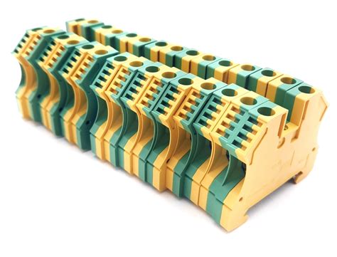 Lot Of 15 Weidmuller 1010200000 Grounding Earthing Terminal Block 22 Next Day Automation