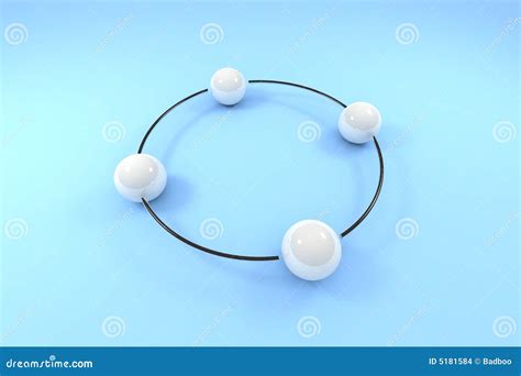 Token Ring Topology Stock Illustration Illustration Of Network