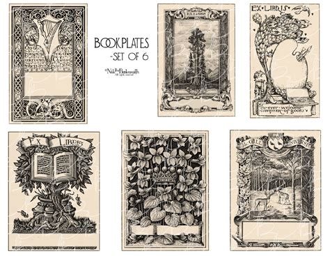 Herbal Book Plates At Linda Platt Blog