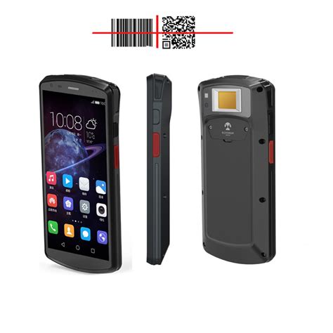 G Lte Rugged Warehouse Industrial Android Biometric Fingerprint D D Qr Barcode Handheld