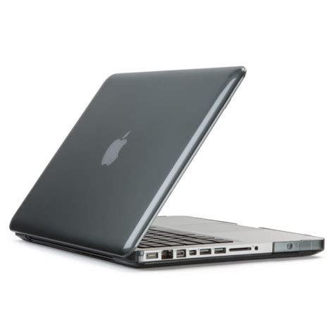 MacBook Pro 13 Hardshell Hard Shell Case Cover Transparent Clear Protect GRAY EconoSuperStore