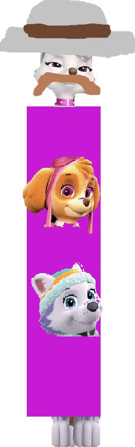 Sweetie Skye And Everest Totem Trench By Cozyglow Sweetie Tf On