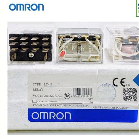 Jual Rellay Omron Ly4n With Led 220v Kota Surabaya Luminous Electrik Tokopedia