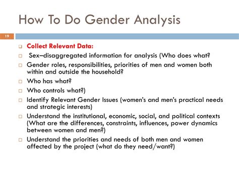 Ppt Understanding Gender Analysis By Pius Adejoh Powerpoint Presentation Id