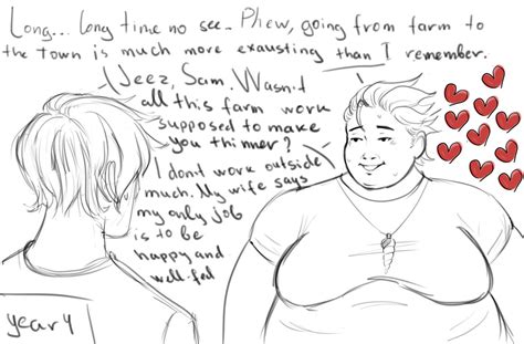 Sams Weight Gain Part 4 By Ckep0 On Deviantart