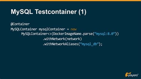Easy Java Integration Testing With Testcontainers Pptx Databases