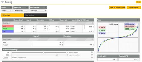 how to set up betaflight using the betaflight configurator