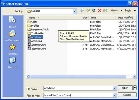 Lost Menus AutoLISP Visual LISP DCL AutoCAD Forums
