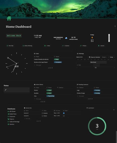 Client Onboarding And Crm System Notion Make