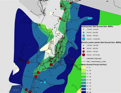 Electricity Infrastructure In The Puget Sound And Close Proximity The