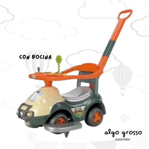 Andarin 2en1 Aventura Con Bocina Art3140 Algo Grosso Juguetería