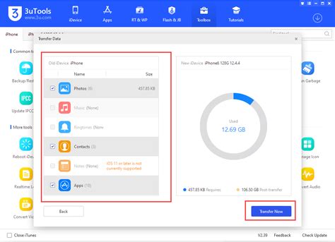 Changed Mobile Phone How To Migrate Device Data 3uTools