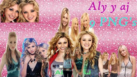 Pack 9 Pngs De Aly Y Aj By Giovitax On Deviantart