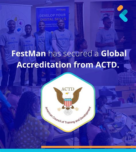 festman learning hub has secured a global accreditation from american