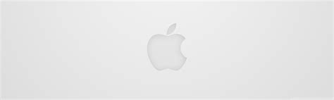 Apple Logo White 4k Uhd Wallpaper For Ultrahd Desktop And Tv Dual
