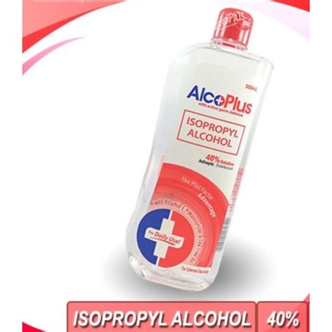 ♜alcoplus Ispopropyl Alcohol Red 40 500ml 1 Bottle Lazada Ph