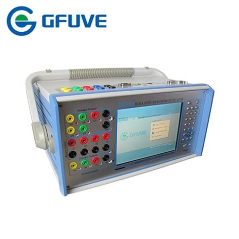 Portable Three Phase Secondary Current Injection Test System With 8 Binary Input Output For