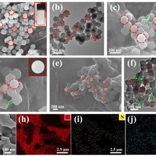 A SEM And B TEM Images Of As Synthesized ZIF Particles C D Download Scientific
