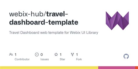 Github Webix Hubtravel Dashboard Template Travel Dashboard Web Template For Webix Ui Library