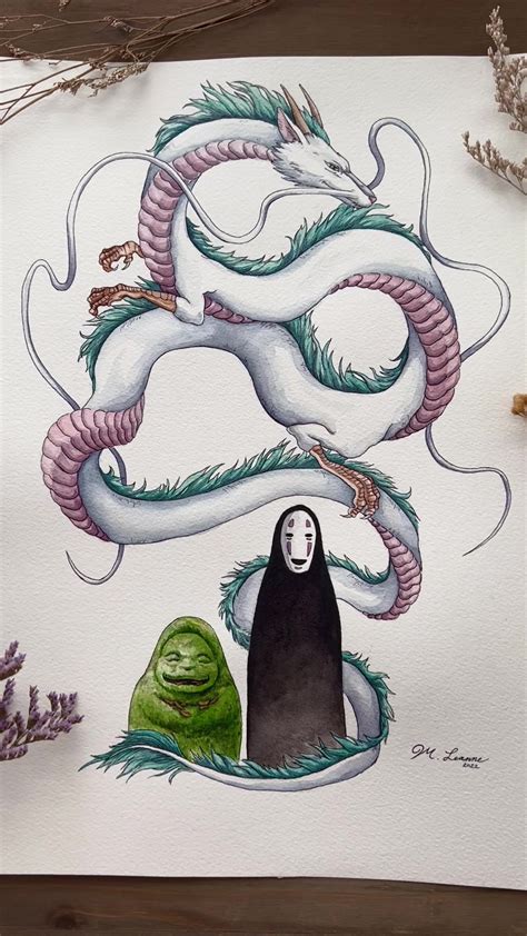 Spirited Away Drawings Spirited Away Art Id 68841